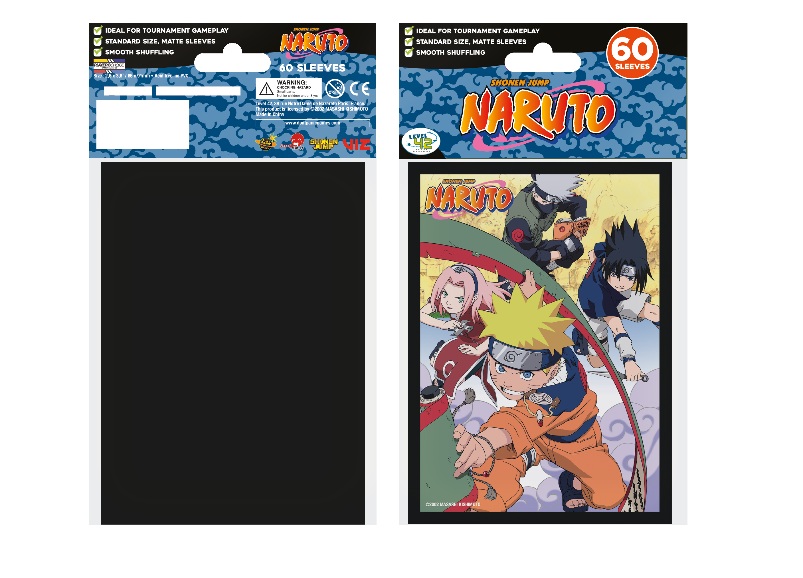 Matte Art Card Sleeves: Naruto, The Konoha Team (60 Ct) – Gootzy Gaming